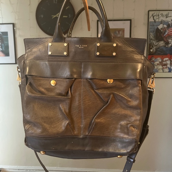 rag & bone | Bags | Rag And Bone Leather Pilot Bag | Poshmark